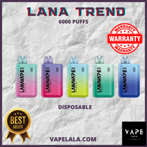 Lana Trend 6000口 – Vape Lala